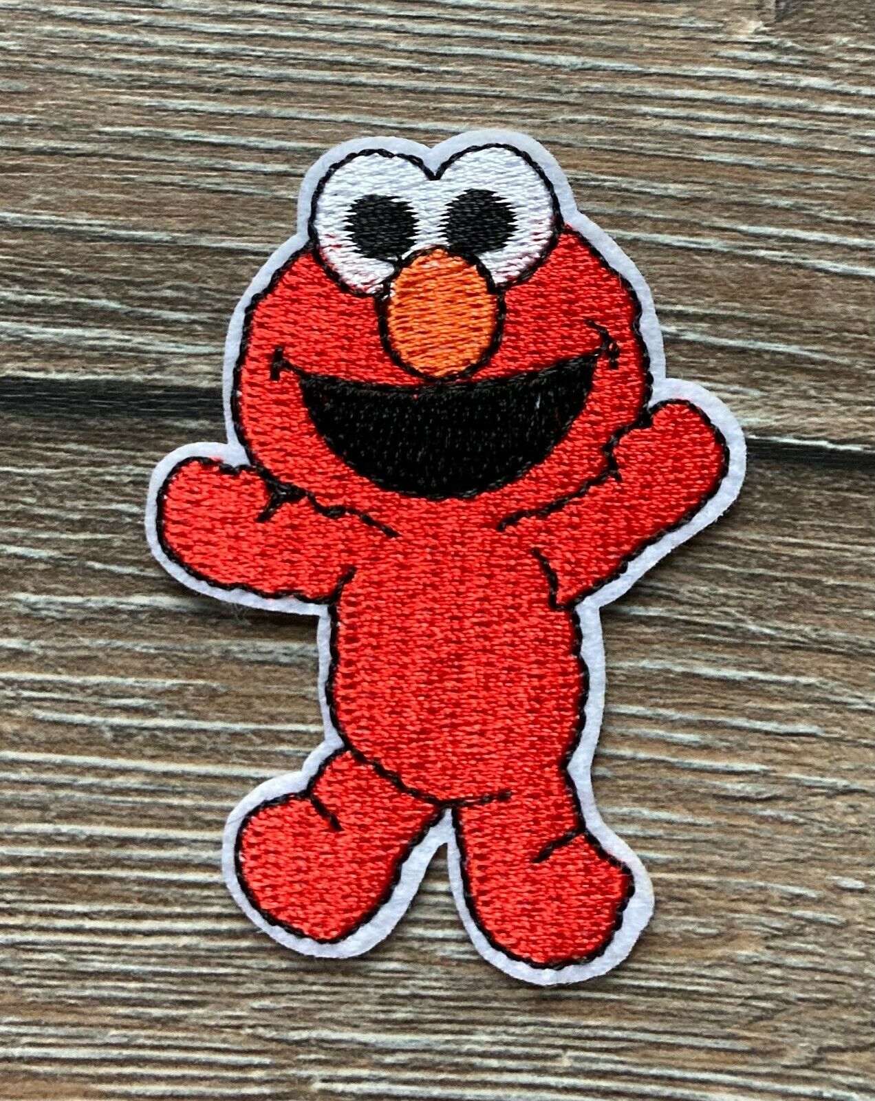 Elmo Patch Aufnäher Bügelbild Muppet Sesamstraße - Patchers