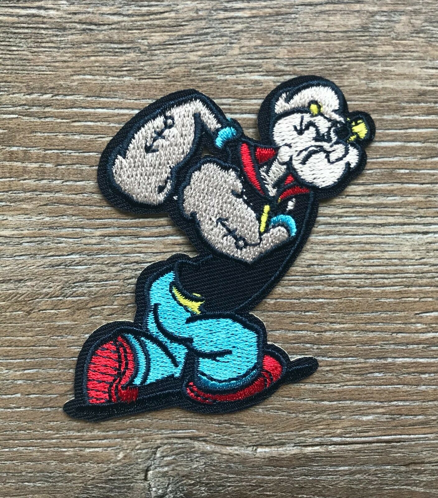 Popeye Patch Aufnäher Bügelbild Applikation Comic Serie Marine Kult ...