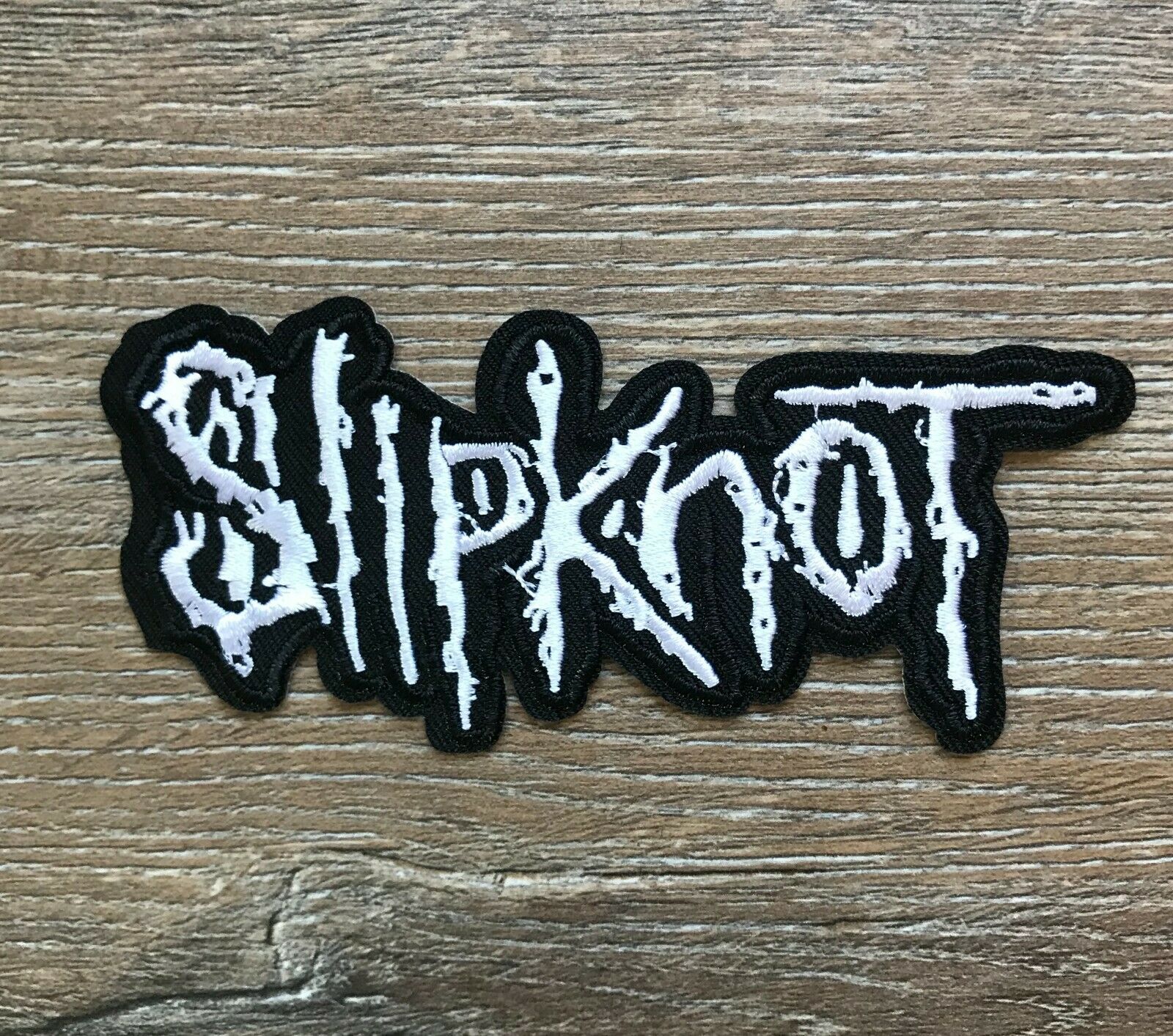 Slipknot Logo PATCH Aufnäher Bügelbild Hardrock Heavy Metal Rock ...