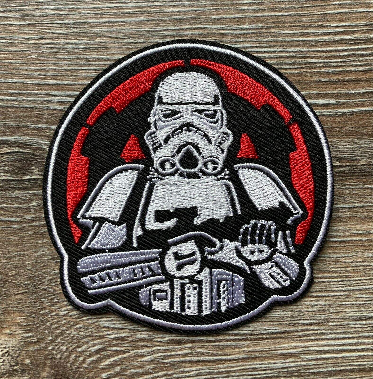 Star Wars Stormtrooper Patch Aufnäher Bügelbild Imperium Movie Film - Patchers