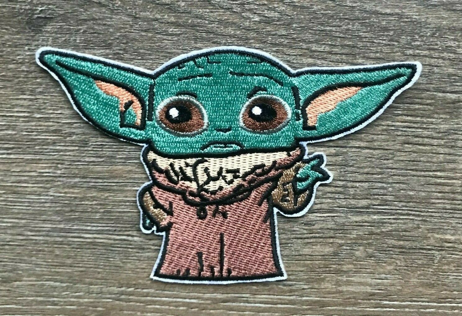 Star Wars Baby Yoda Patch Aufnäher Bügelbild Movie Film Mandalorian Jedi - Patchers