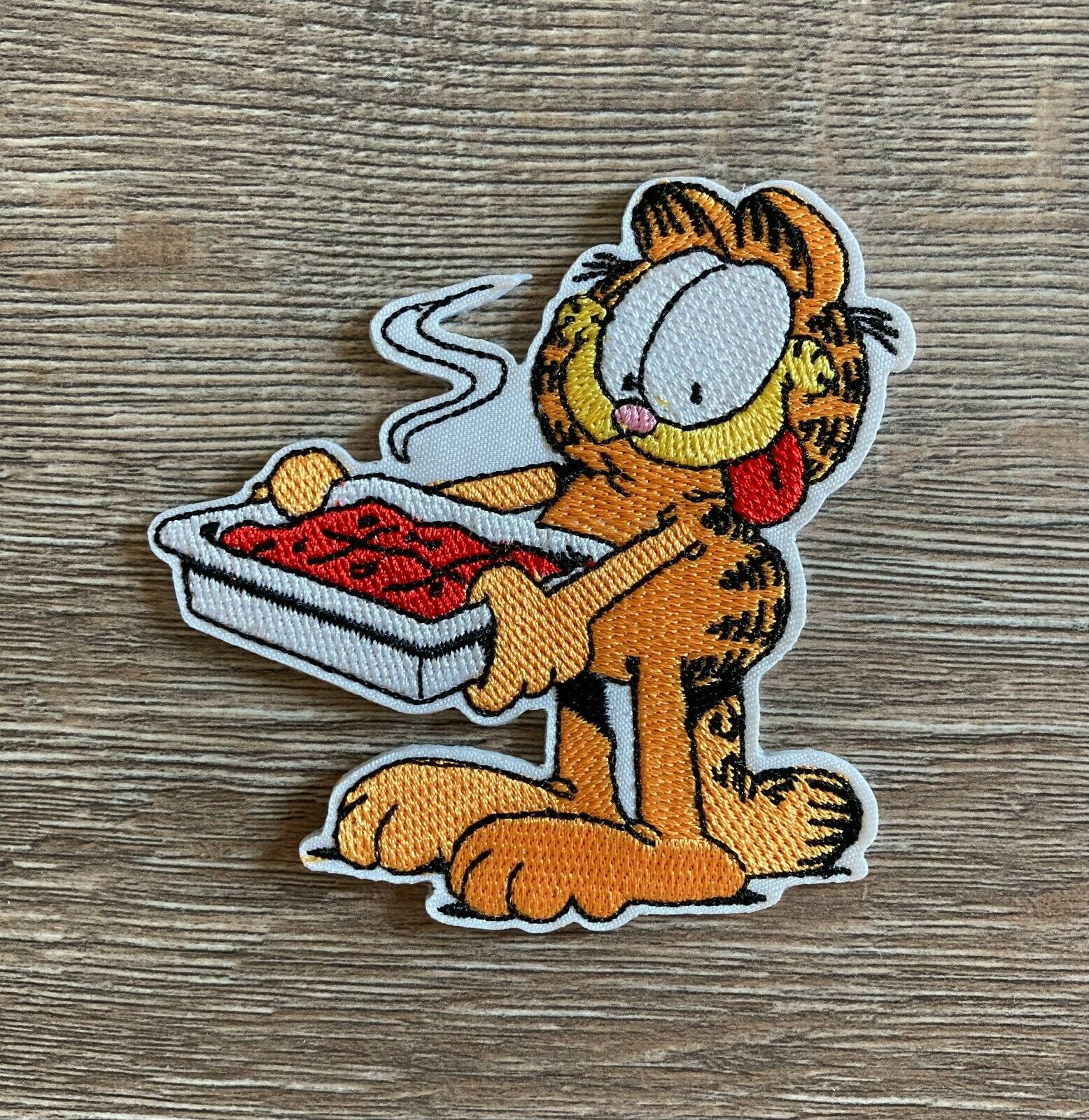 Garfield PATCH Aufnäher Pflaster Comic Kinderfilm Kater Katze Cat ...